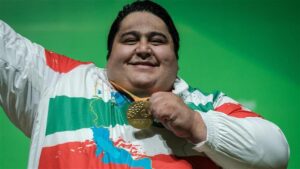 Iranian Powerlifter Awarded Best Male Paralympian of Year - Iran Front Page