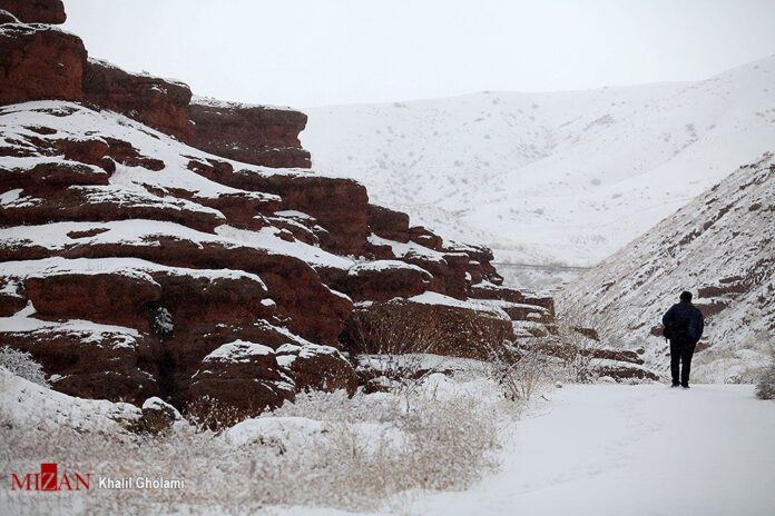 Iranian City Of Khalkhal Blanketed In Snow