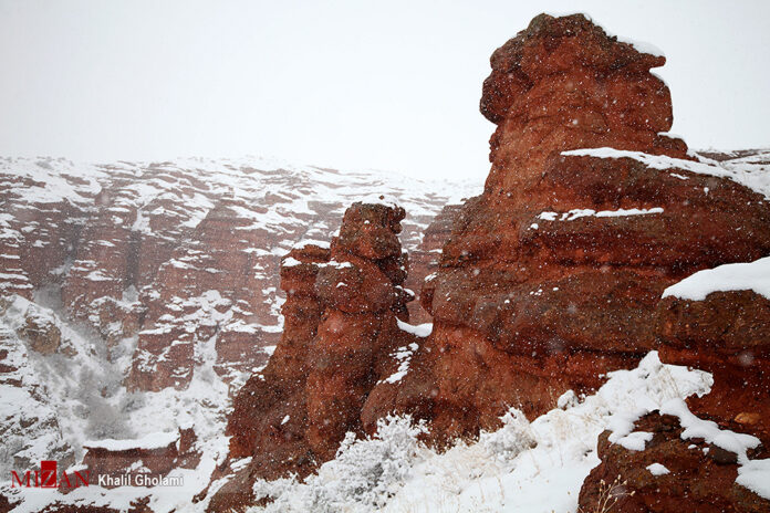 Iranian City Of Khalkhal Blanketed In Snow