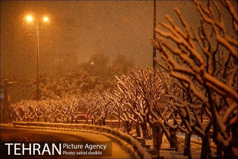 Photos Of Tehran Blanketed In Heavy Snow