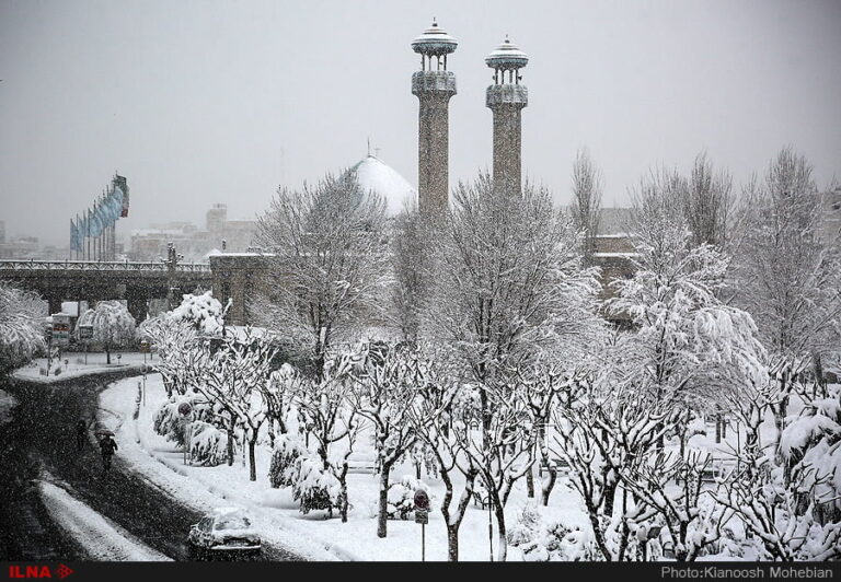Photos Of Tehran Blanketed In Heavy Snow