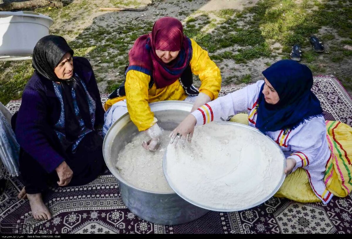 Cooking Samanu, Ancient Tradition In Northern Iran