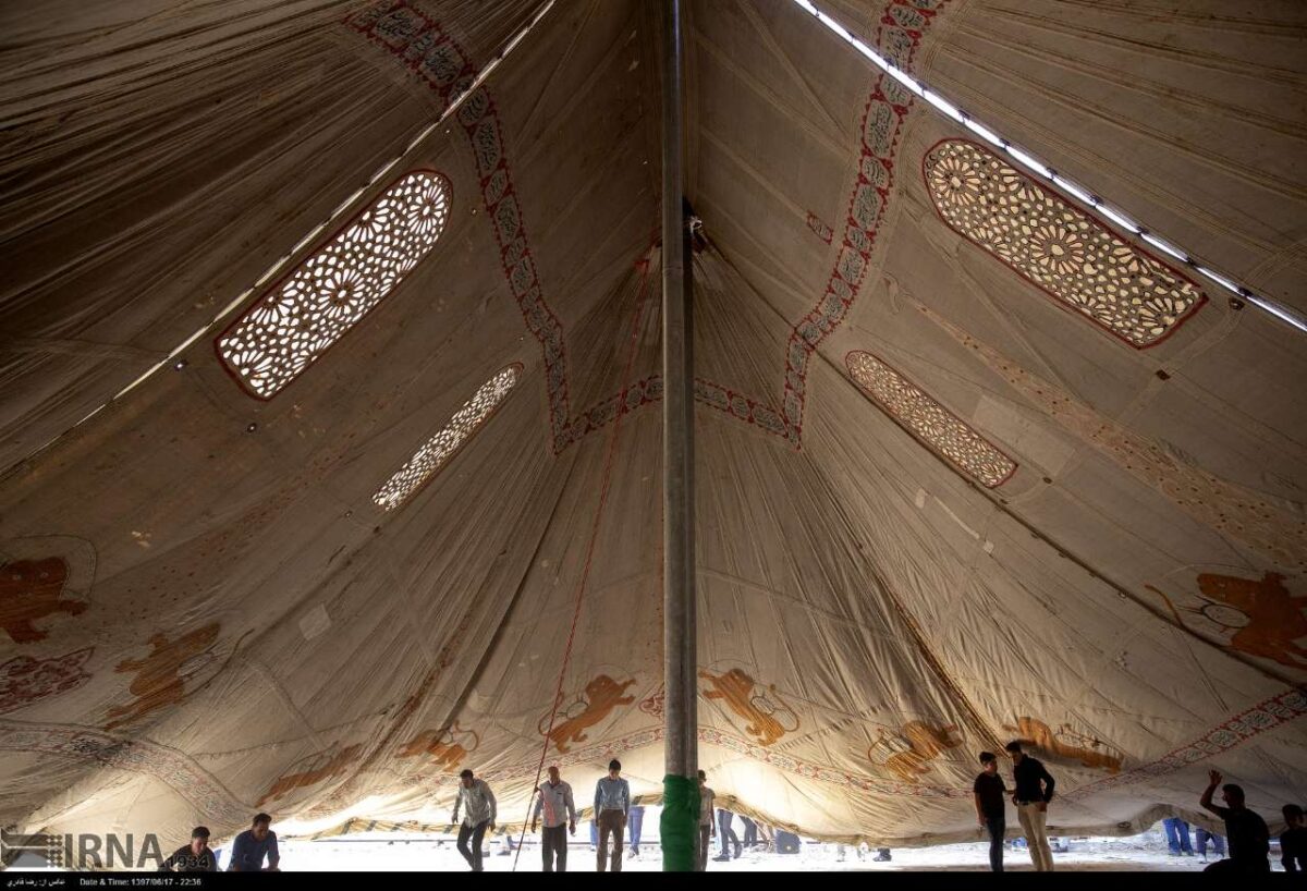 Tents Set Up Across Iran To Mark Beginning Of Muharram - Iran Front Page