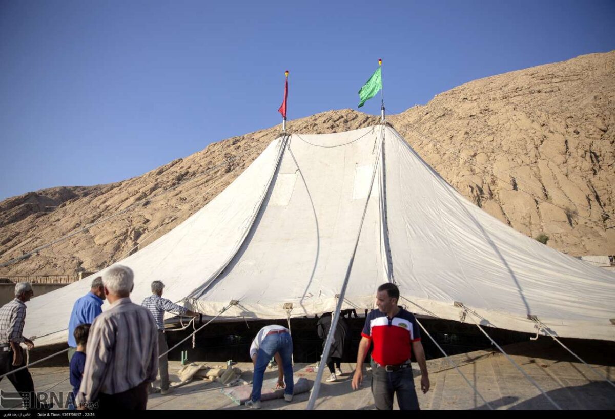 Tents Set Up Across Iran To Mark Beginning Of Muharram - Iran Front Page