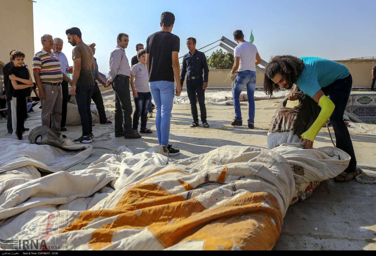 Tents Set Up Across Iran To Mark Beginning Of Muharram - Iran Front Page