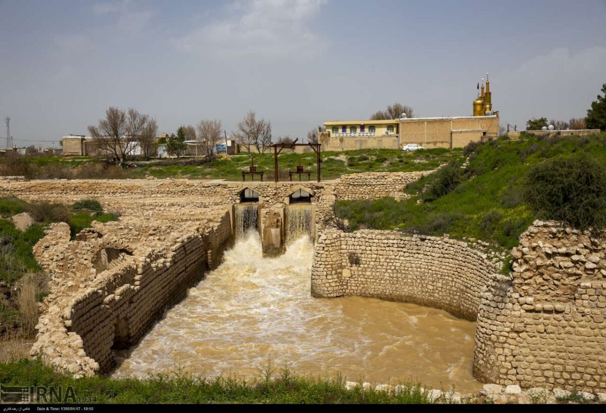 Water Flowing Again Beneath Ancient Barrage In Southern Iran - Iran ...