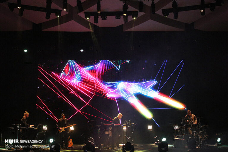 German Band Schiller Stage Performances In Tehran - Iran Front Page