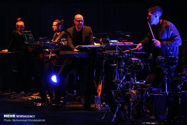 German Band Schiller Stage Performances In Tehran - Iran Front Page