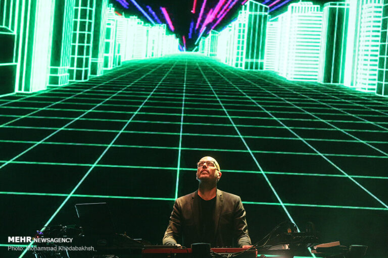 German Band Schiller Stage Performances In Tehran - Iran Front Page