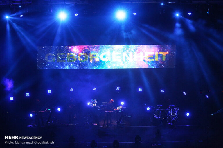 German Band Schiller Stage Performances In Tehran - Iran Front Page