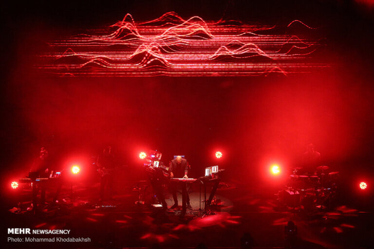 German Band Schiller Stage Performances In Tehran - Iran Front Page
