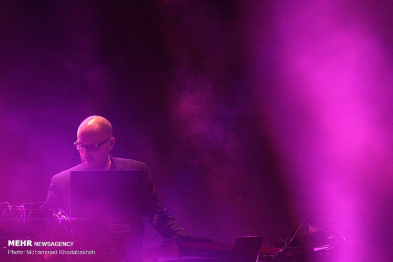 German Band Schiller Stage Performances In Tehran - Iran Front Page