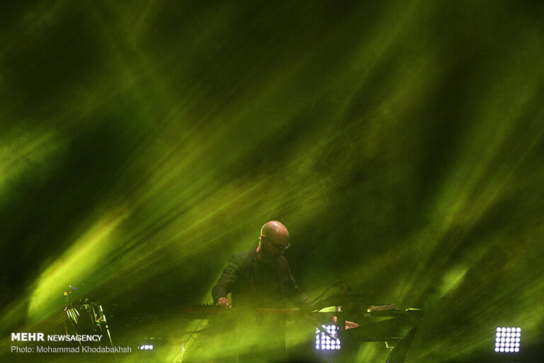 German Band Schiller Stage Performances In Tehran - Iran Front Page