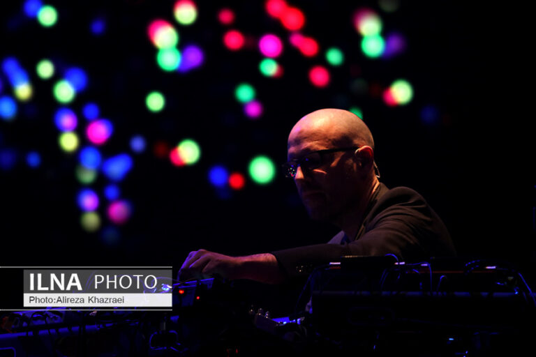 German Band Schiller Stage Performances In Tehran - Iran Front Page