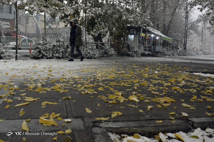 Tehran Citizens Surprised By First Autumn Snowfall - Iran Front Page