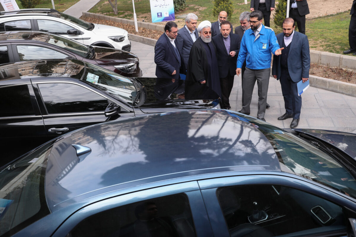 Iran President Unveils New Homegrown Cars - Iran Front Page