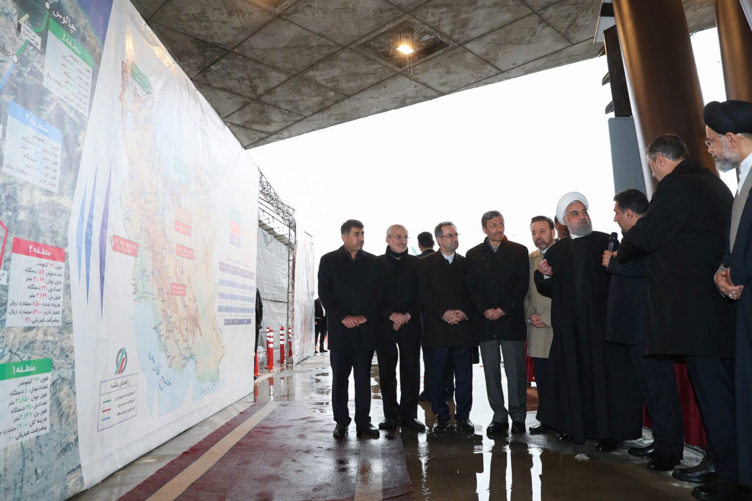 President Finally Opens Major Freeway Connecting Tehran To North Iran ...