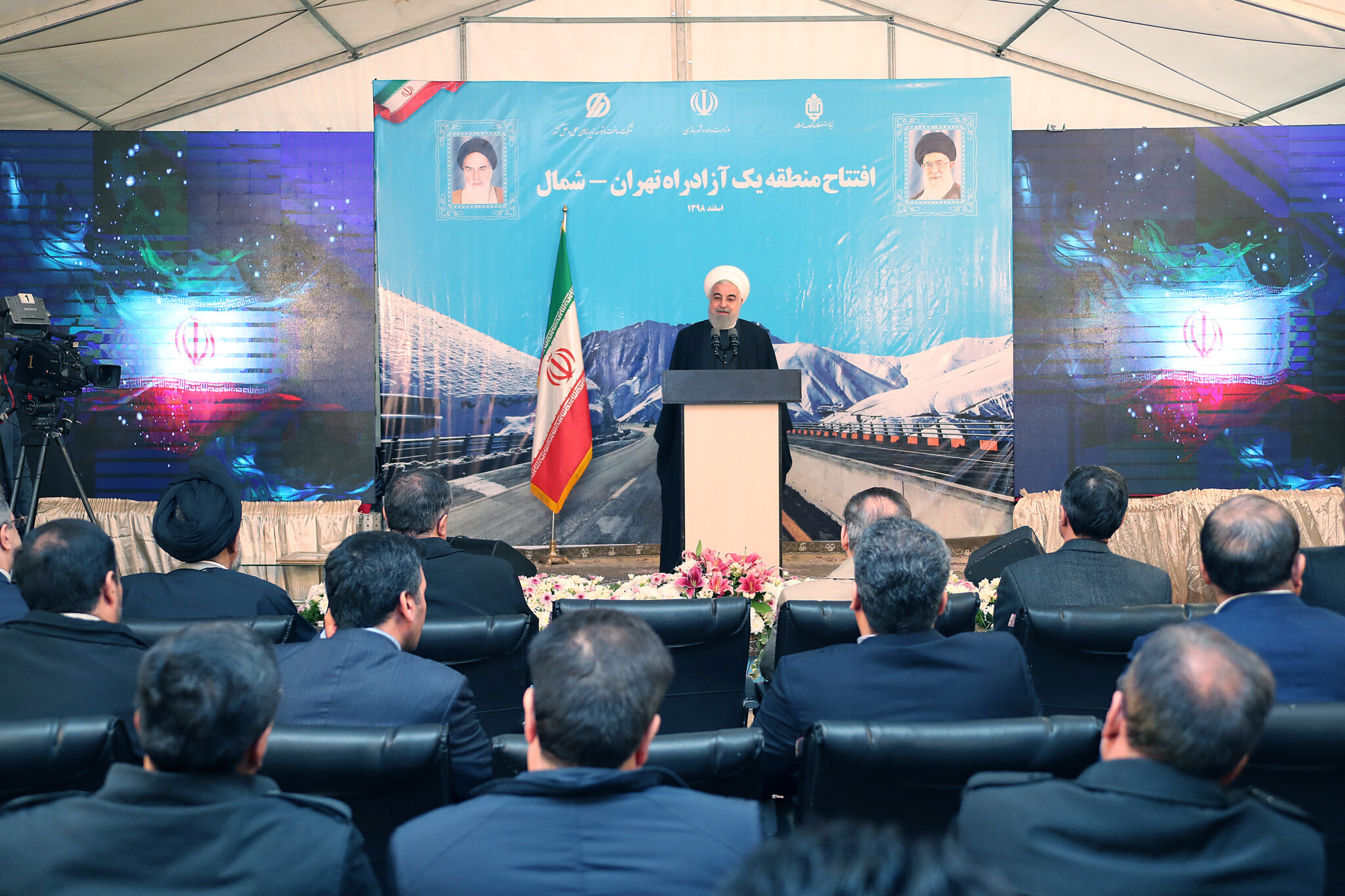 President Finally Opens Major Freeway Connecting Tehran To North Iran ...