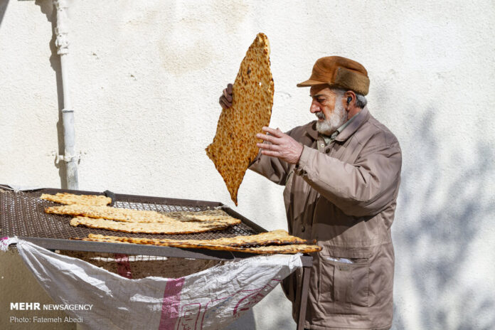 Sangak | Iranian Sangak Bread - Iran Front Page