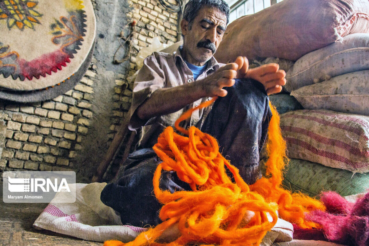 In Iran, Felt-Making Has Roots In History - Iran Front Page