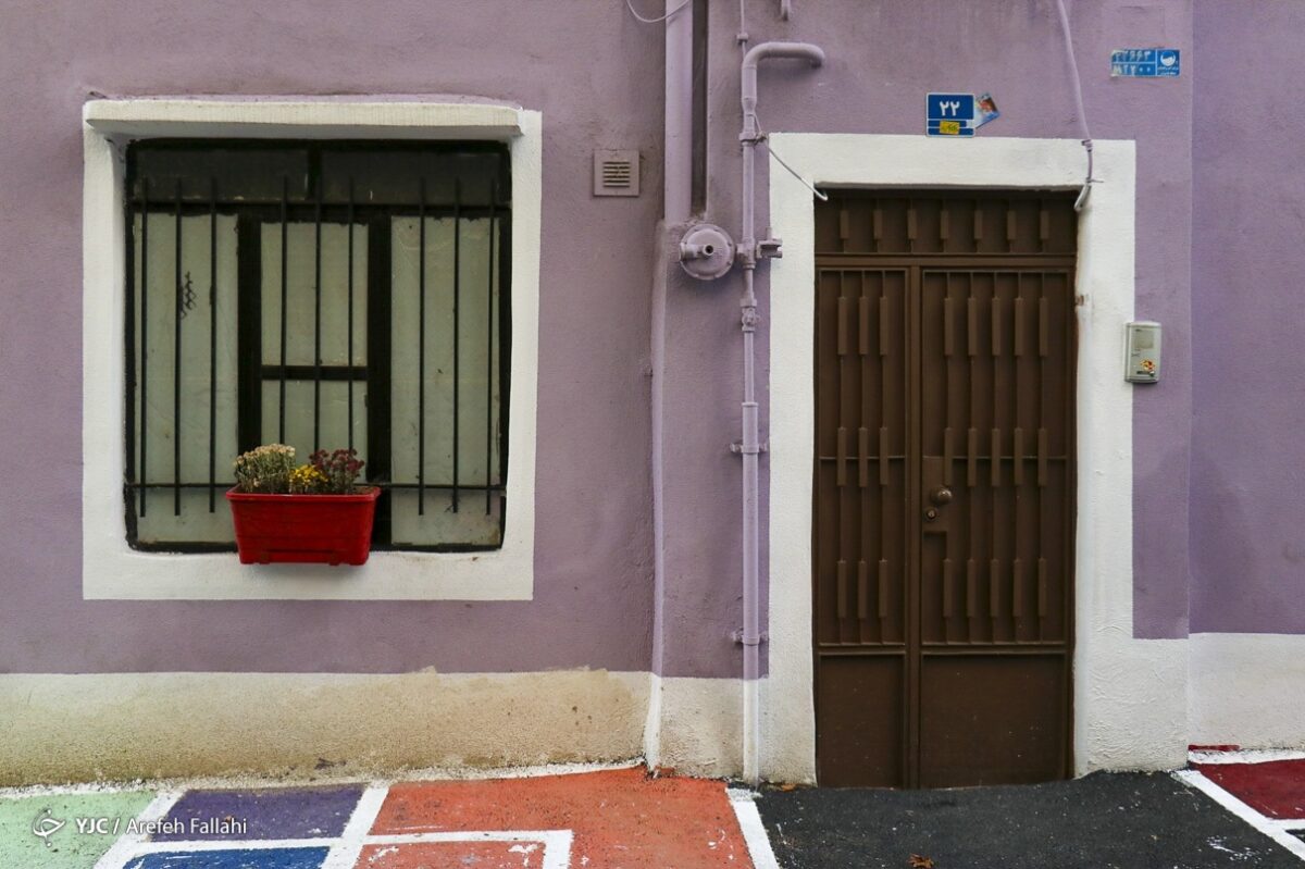 Tehran's Old Alleys Get New 'Colourful' Life - Iran Front Page