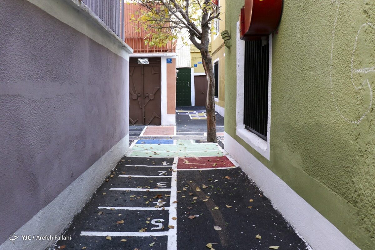 Tehran's Old Alleys Get New 'Colourful' Life - Iran Front Page