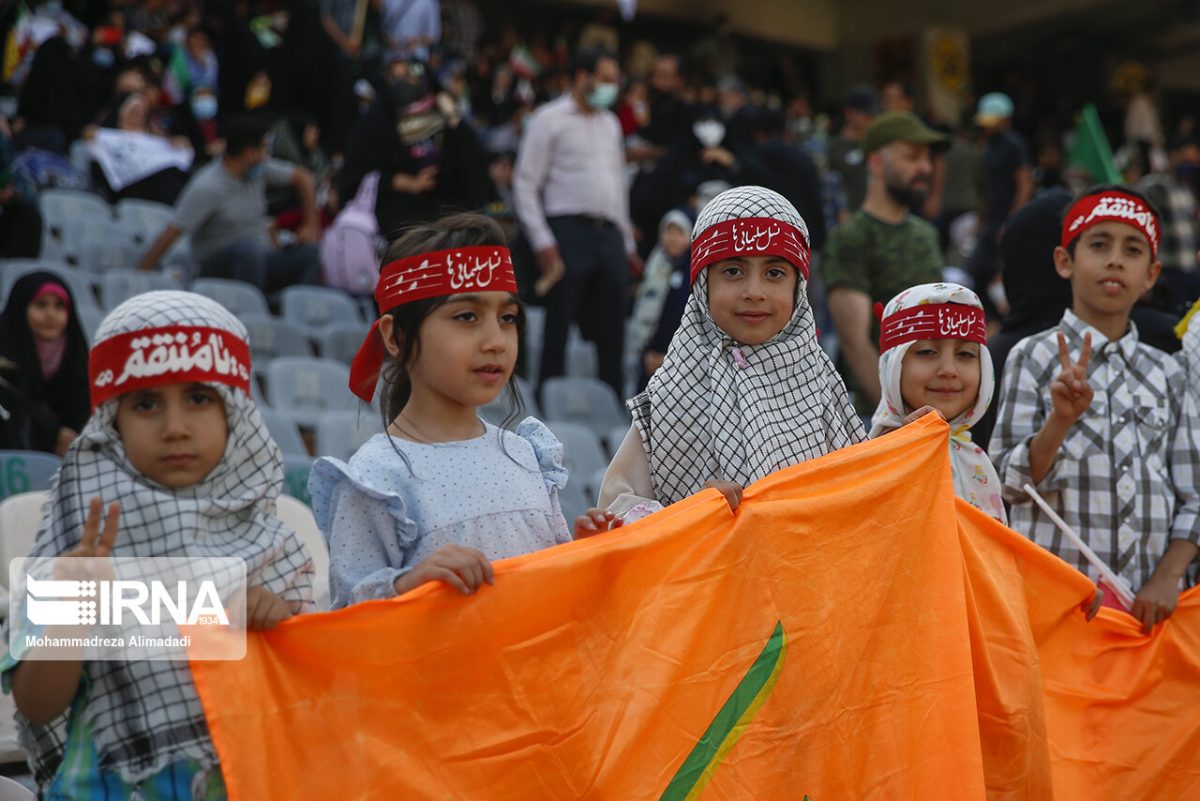 Ceremony Held At Tehran’s Azadi Stadium To Sign “Salute Commandant ...