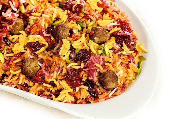 Albaloo Polo Recipe | How To Make Albaloo Polo - Iran Front Page