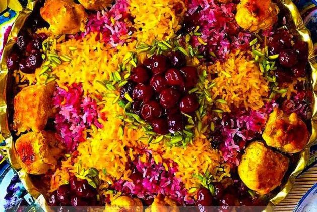 Albaloo Polo Recipe | How To Make Albaloo Polo - Iran Front Page
