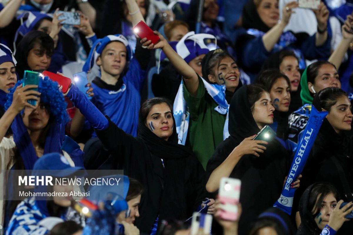 Women Attend Football Match In Tehran’s Azadi Stadium - Iran Front Page