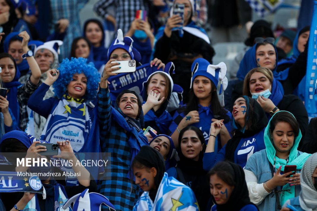 Women Attend Football Match In Tehran’s Azadi Stadium - Iran Front Page