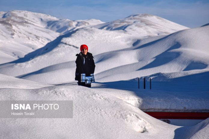 Height Of Snow Surpasses 2 Meters In Western Iranian County - Iran ...